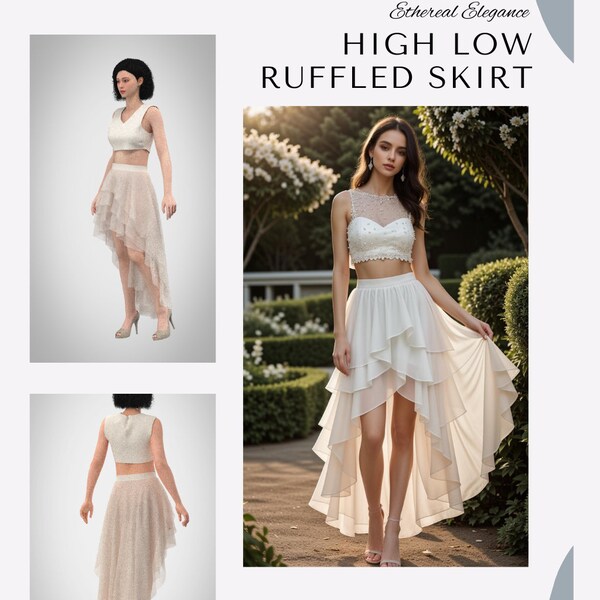 Layered Skirt - Etsy