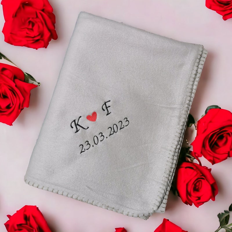 Embroidered Blanket - Etsy