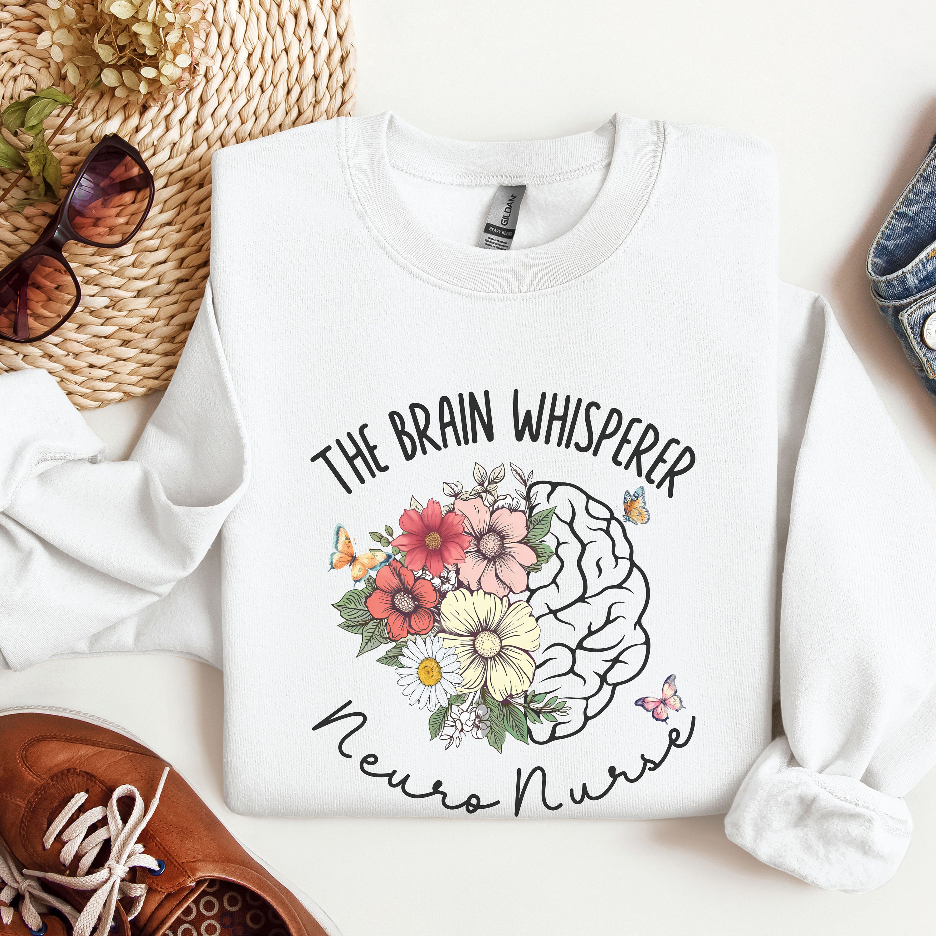 Neuro Nurse Sweatshirt, Neuroscience Nurse, Nurse Appreciation, Nursing ...