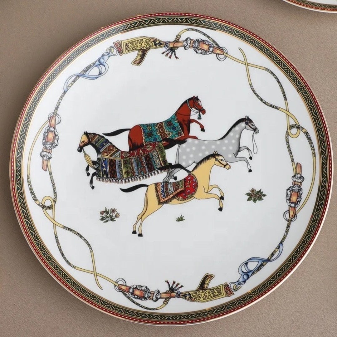 Large Decorative Horse Buckle Plate With Equistrian Design - Etsy