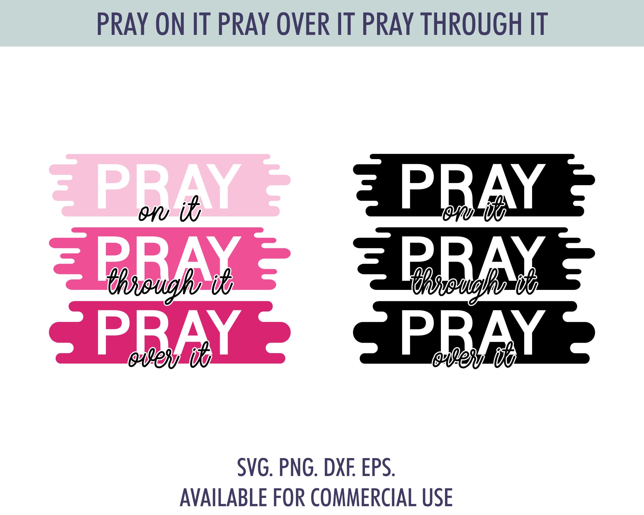 Pray on It SVG Bible Verse Svg God Svg Child of God Svg - Etsy Australia