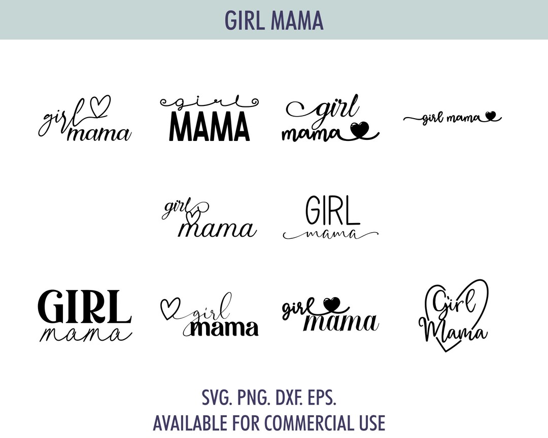 Fille maman svg maman svg maman svg douche de bébé svg - Etsy France
