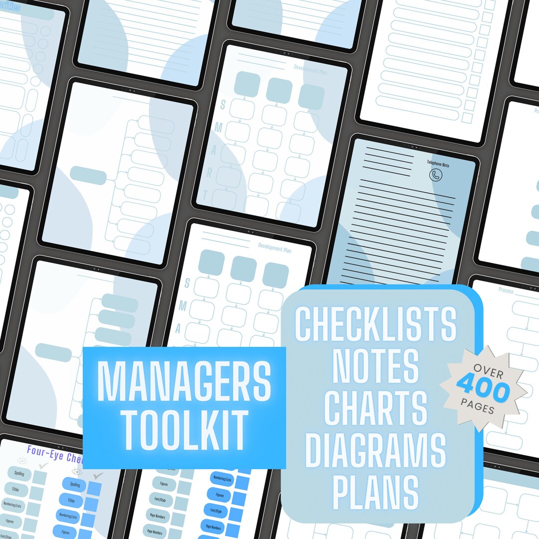 Manager Toolkit Mega Bundle Digital Download - Etsy