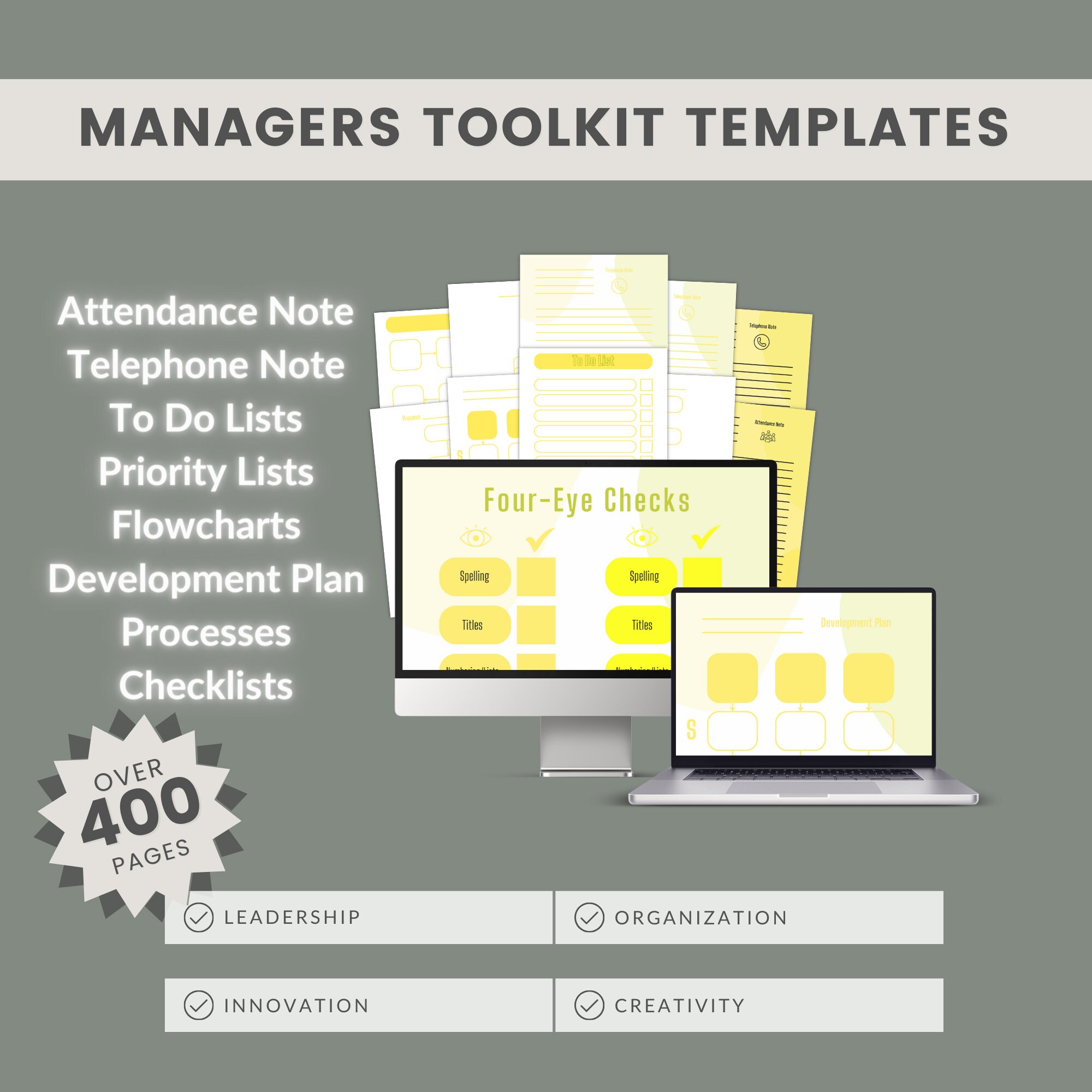 Manager Toolkit Mega Bundle Digital Download - Etsy