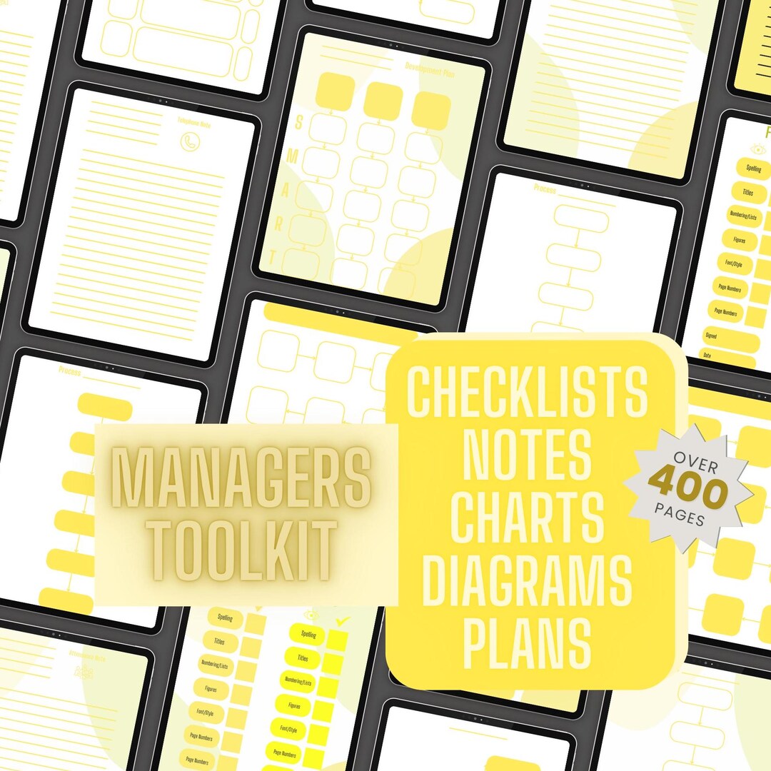 Supervisor Toolkit - Mega Bundle - Digital Download - Etsy