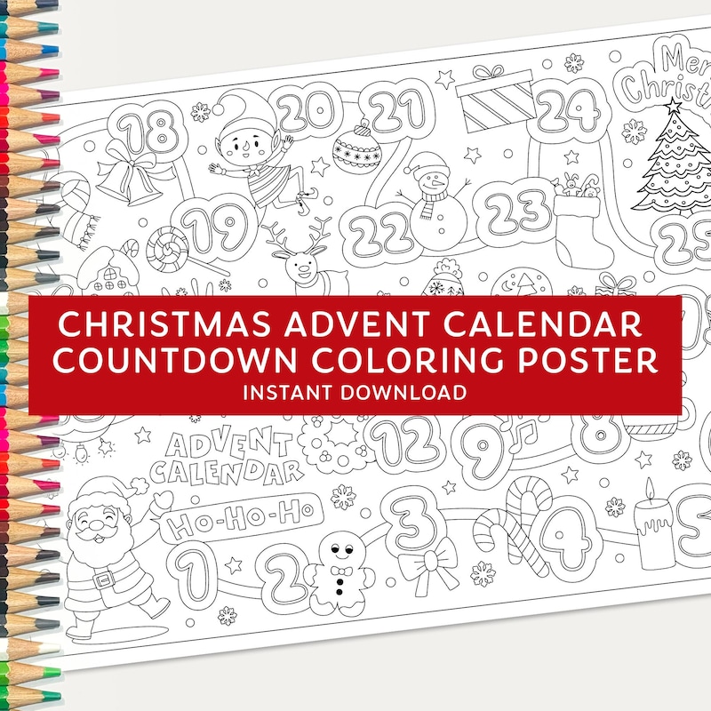 Coloring Poster Printable - Etsy