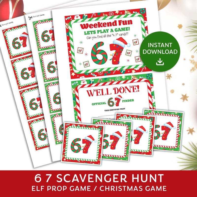 Christmas Hide Game - Etsy