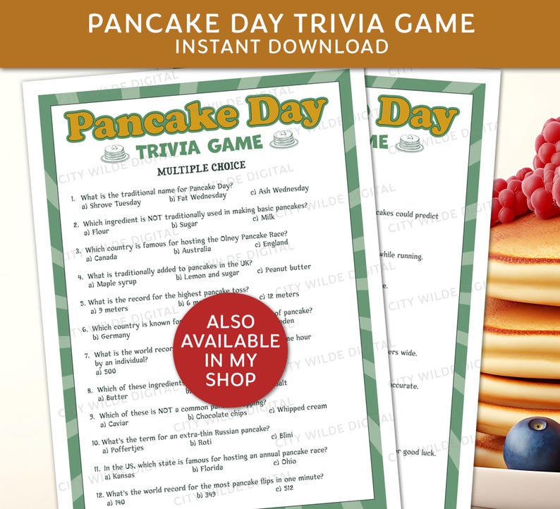 Pancake Day Activity Placemat, Pancake Coloring Activity Placemat ...