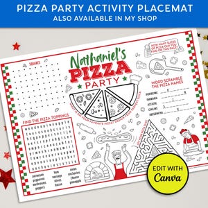 What is Your Pizza Name, Printable Party Game, Pizza Party, Pizza ...