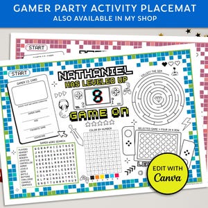What is Your Gaming Name, Printable Party Game, Gaming Party, Gaming ...