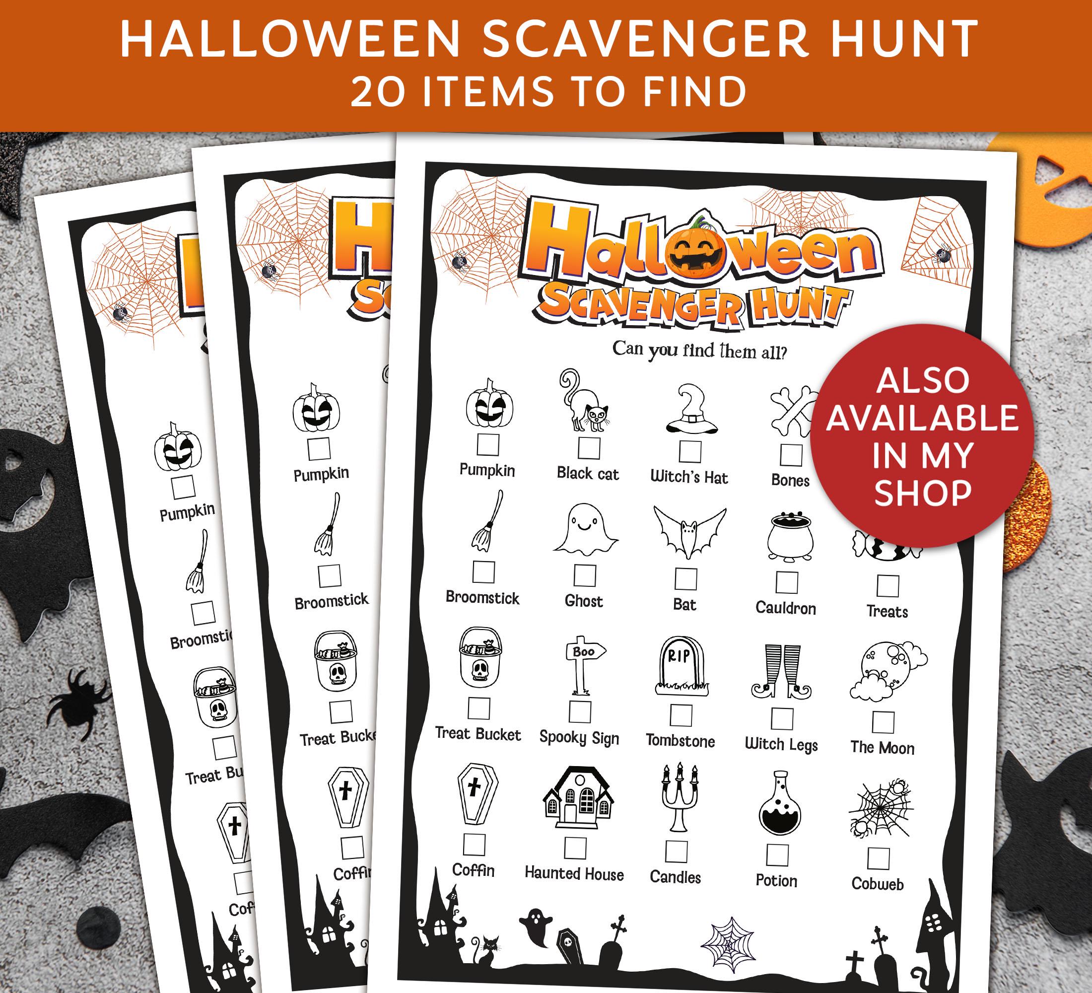 Halloween Trivia Game, Halloween Party Games, Halloween Quiz Game ...