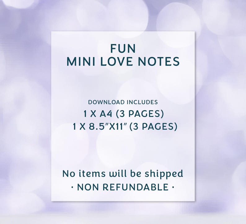 32 Printable Love Notes, Fun Mini Love Notes, Funny Love Letters, Mini ...