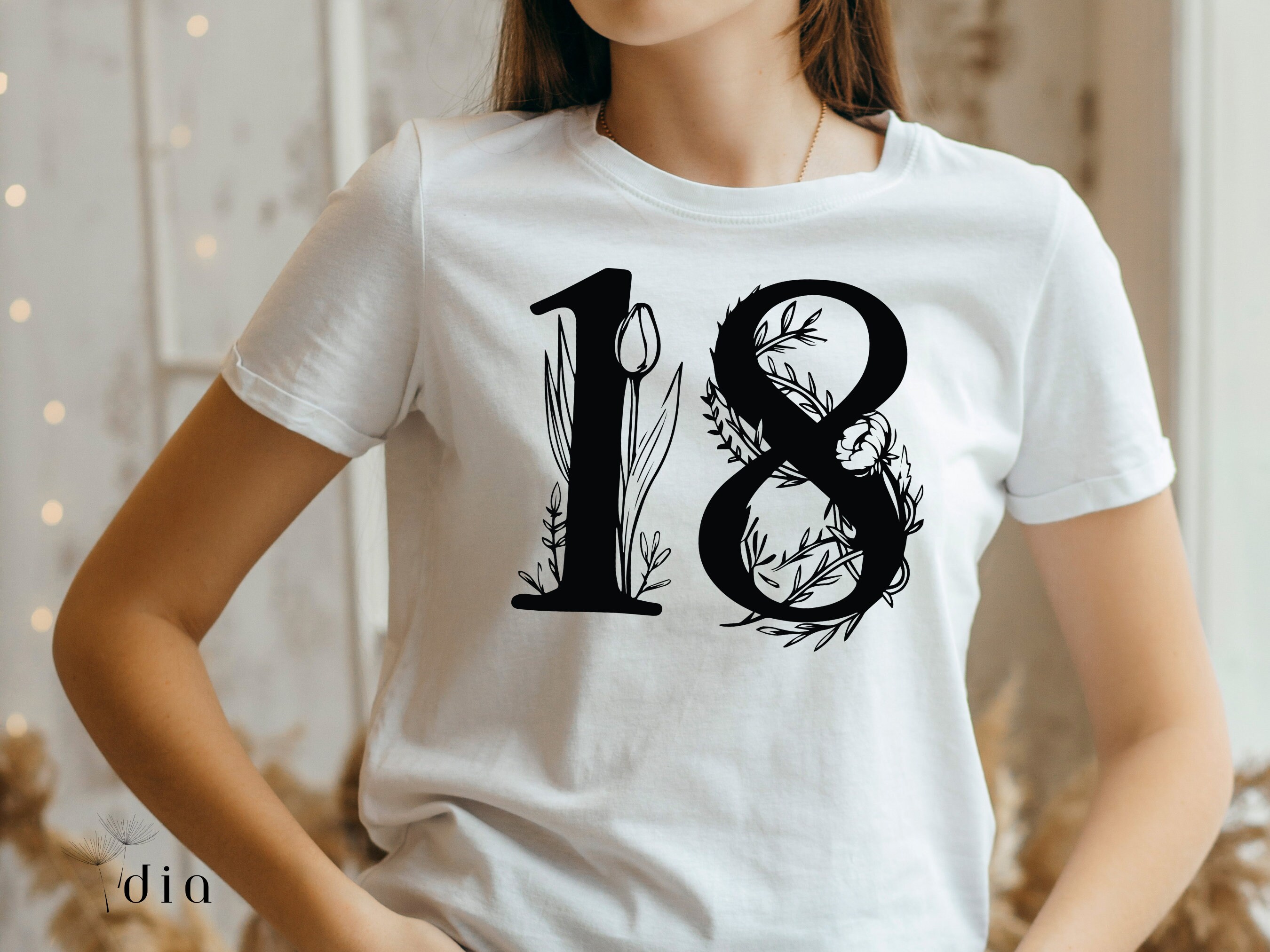 My 18th Birthday Svg L 18th Birthday Number Design L 18th Birthday ...