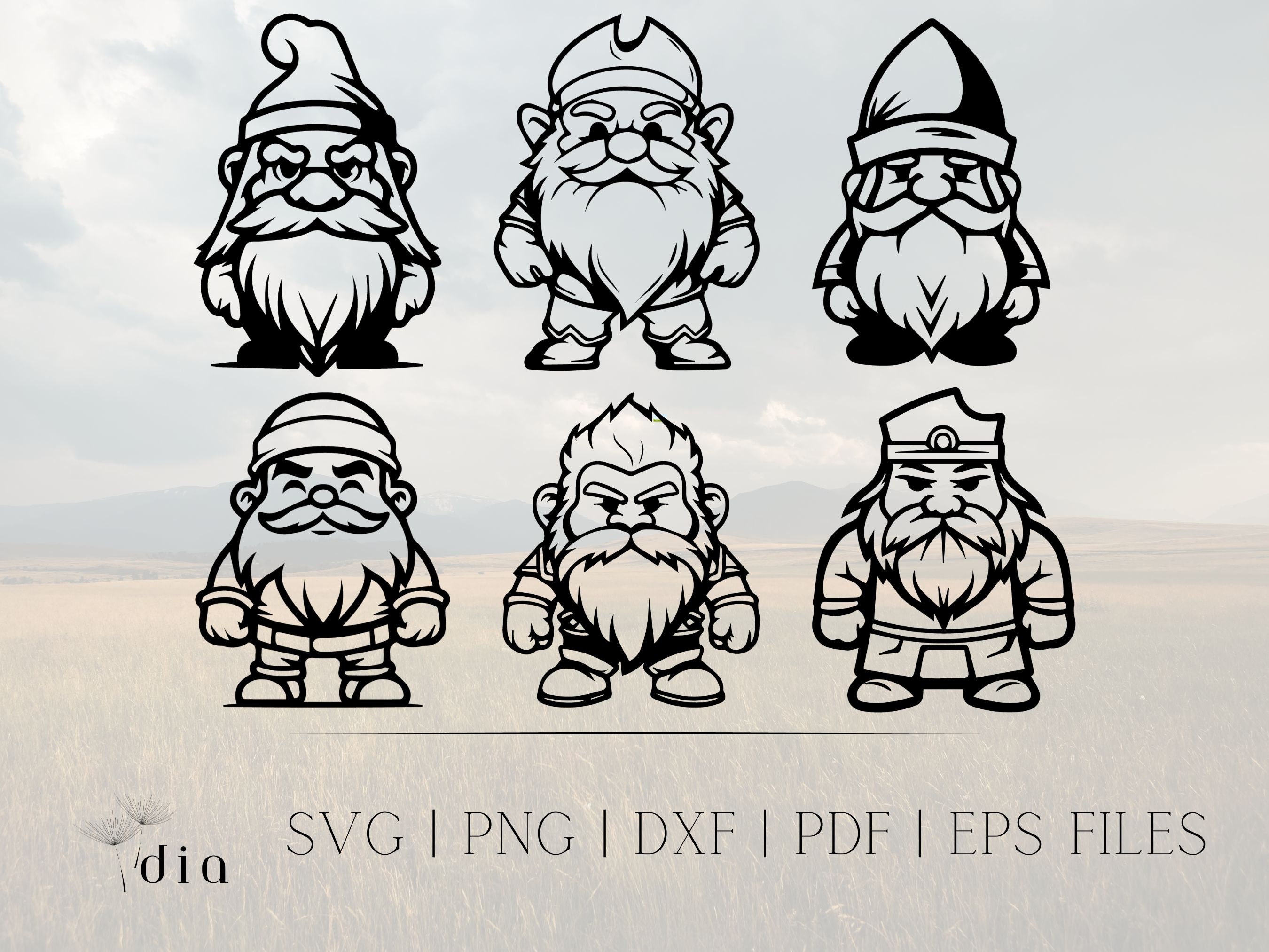 Dwarfs Bundle SVG Digital Download Svg Files for Cricut - Etsy