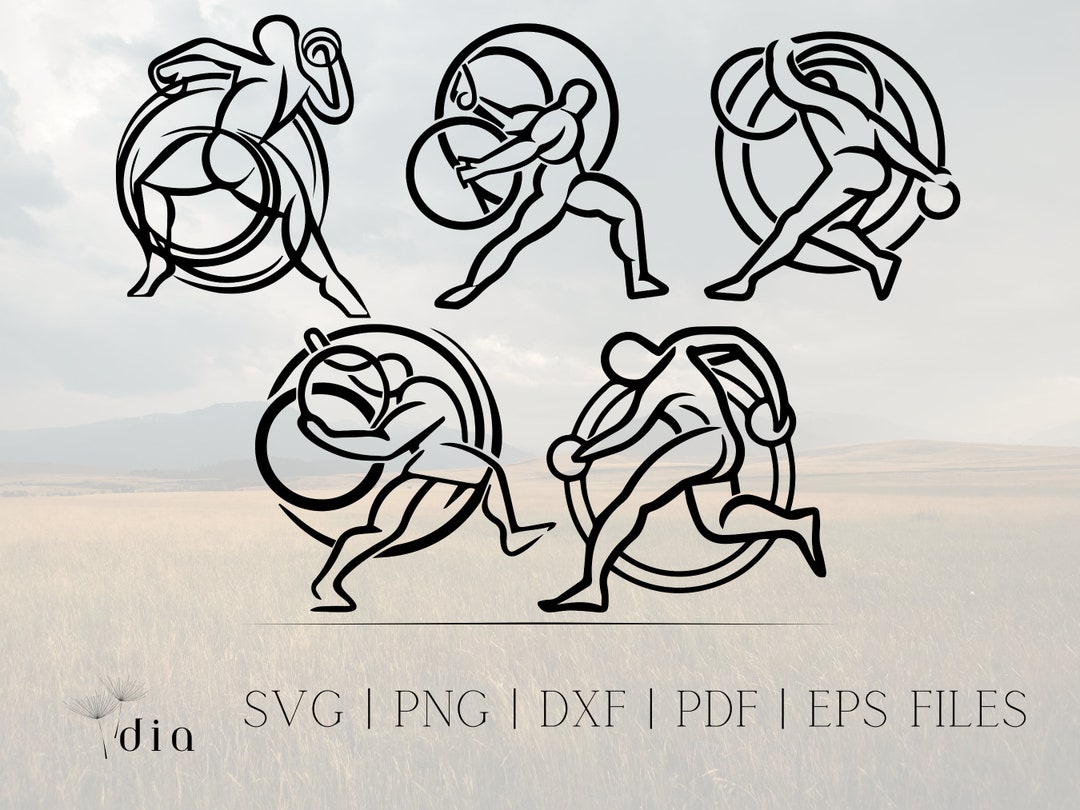 Olimpíadas 2024 Parte 1 Arquivos SVG para Cricut l svg bundle pack ...