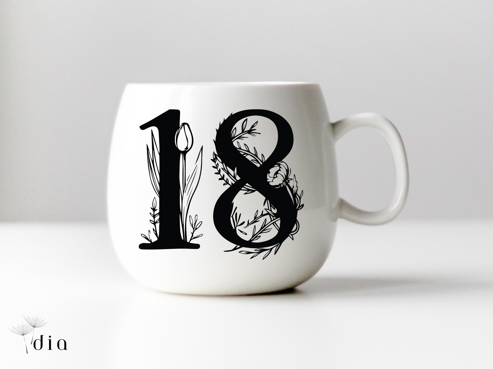 My 18th Birthday Svg L 18th Birthday Number Design L 18th Birthday ...