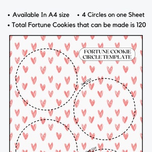 Printable Valentine Fortune Cookie Love Messages, Custom Love Notes for ...