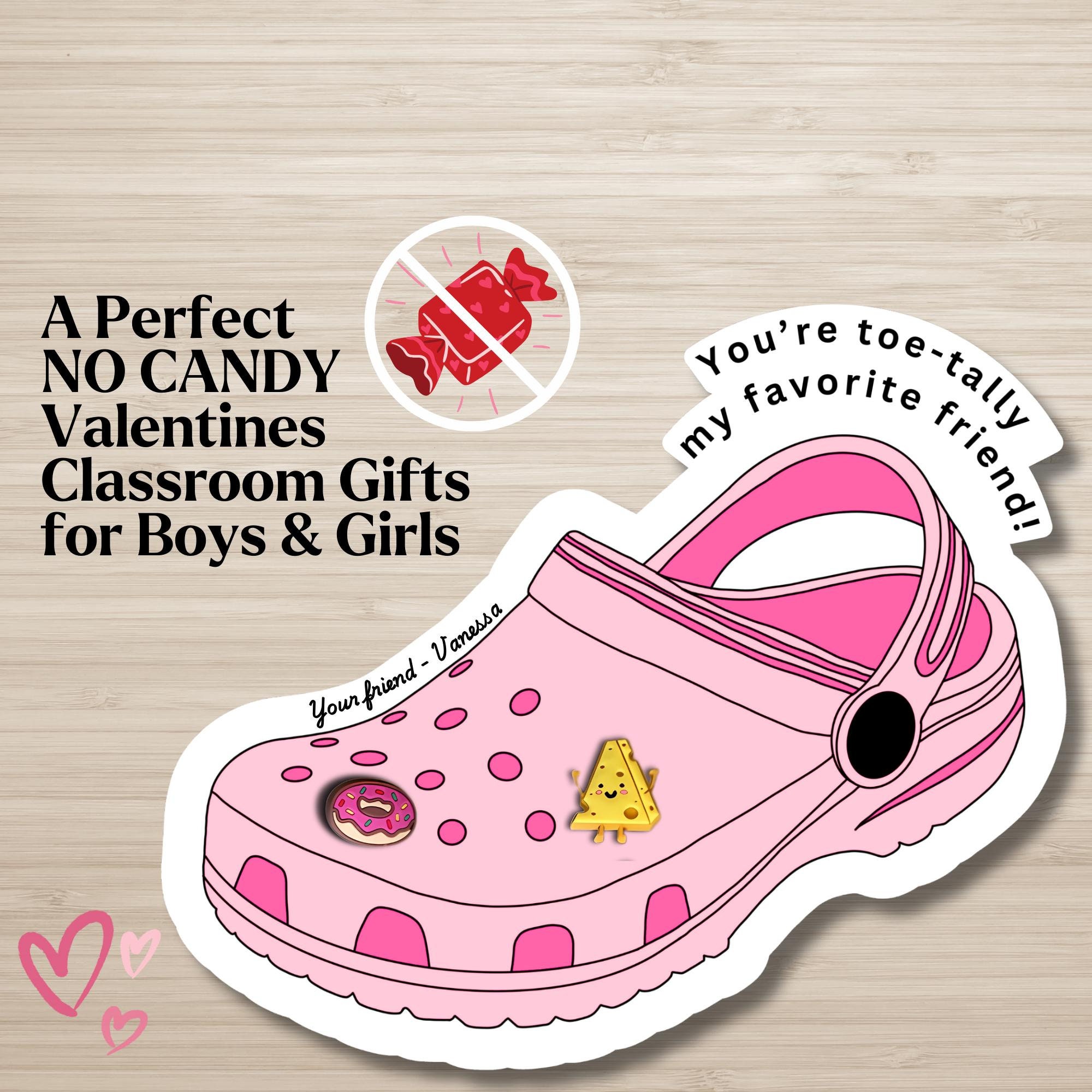 Kids No-candy Classroom Friends Valentine Exchange Gift, Printable DIY ...