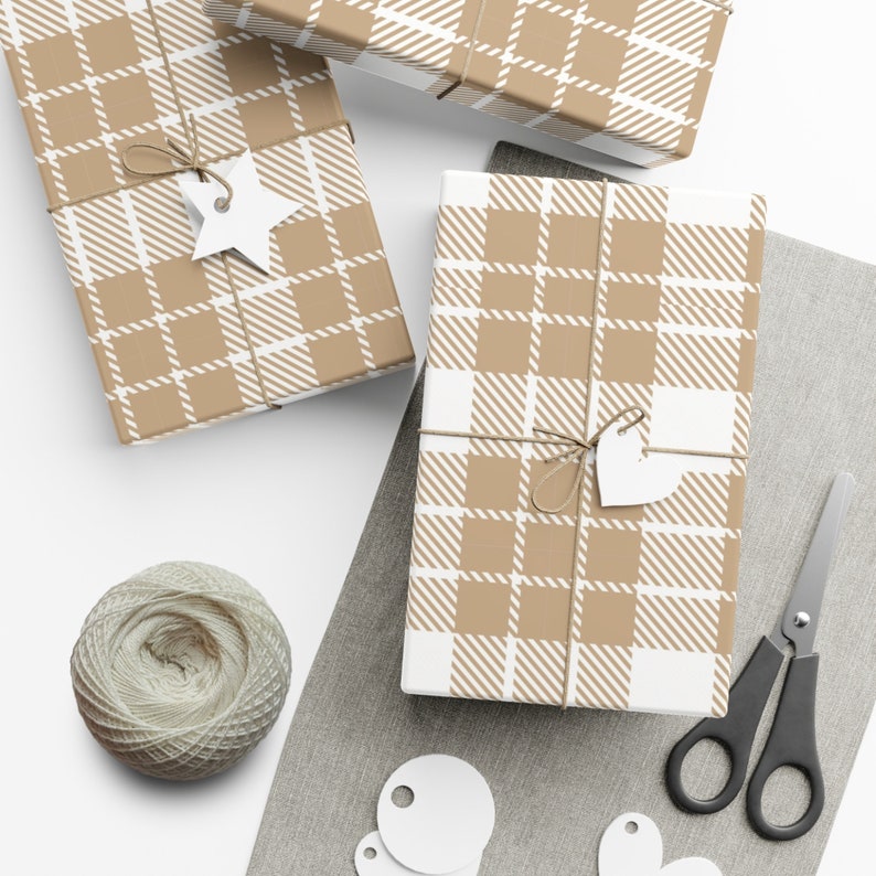 14 Christmas Gift Wrapping Paper Patterns, Printable Retro Wraps With ...