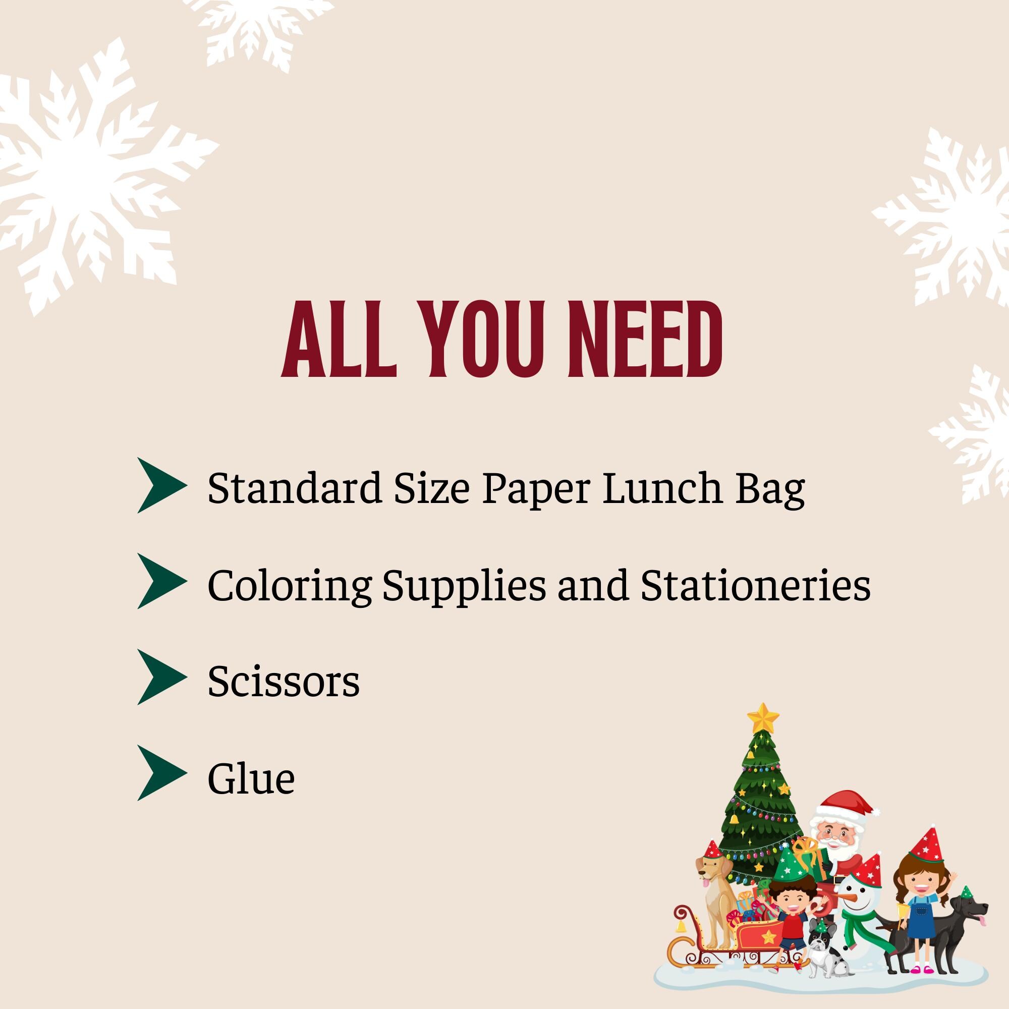 Grinch Paper Bag Puppet Craft for Kids, Fun Christmas First & Second ...