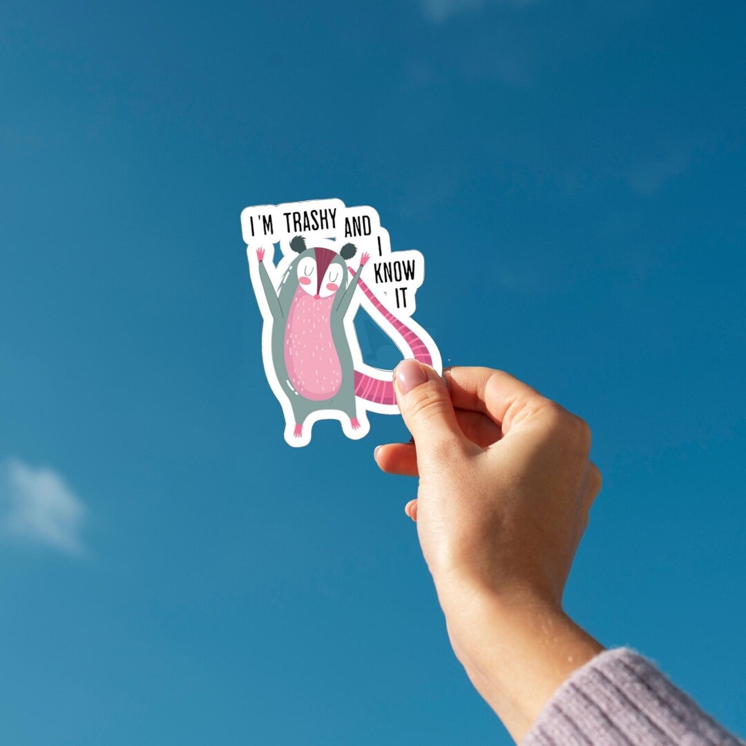 Possum Vinyl Sticker Possum Sticker Sticker for Laptop - Etsy