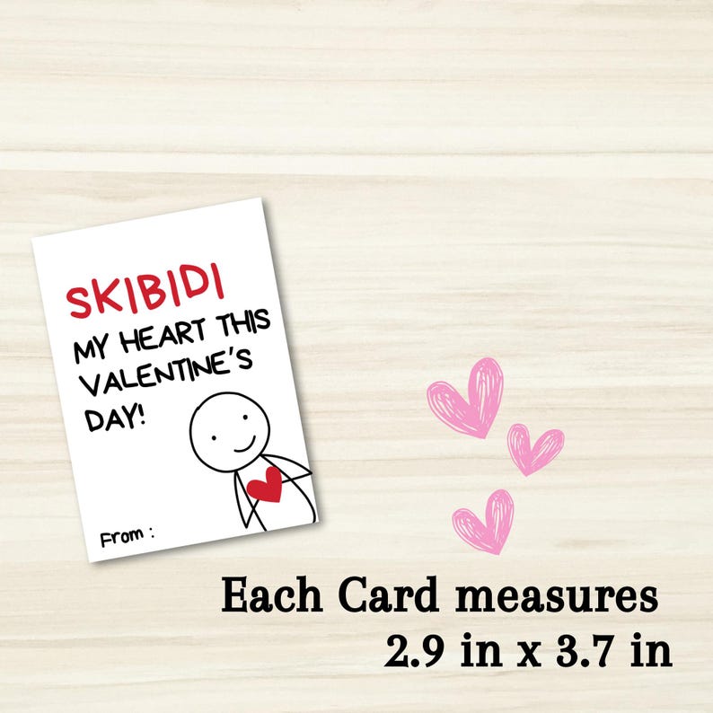 Slang Kids Valentine's Day Cards, Funny Printable Classroom Valentine ...