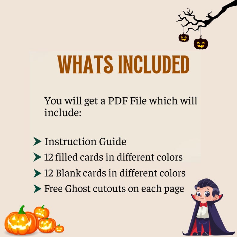 Kids No-candy Classroom Friends Halloween Exchange Gift, Printable DIY ...
