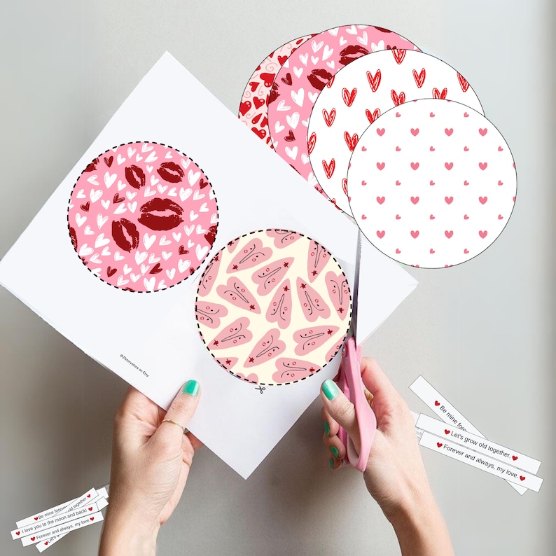 DIY Valentine Fortune Cookie Gift, Make Your Own Fortune Cookies ...