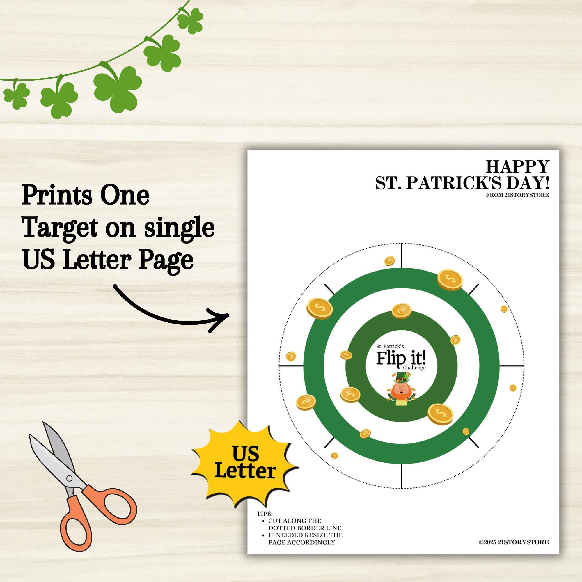 St. Patrick’s Day Bottle Flip Game – Fun Team Building, Office Party ...