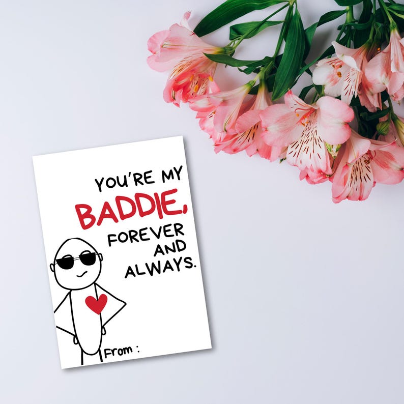 Slang Kids Valentine's Day Cards, Funny Printable Classroom Valentine ...