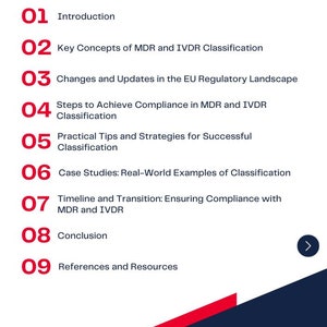 MDR & IVDR Classification Roadmap Understanding the Changes in the EU ...