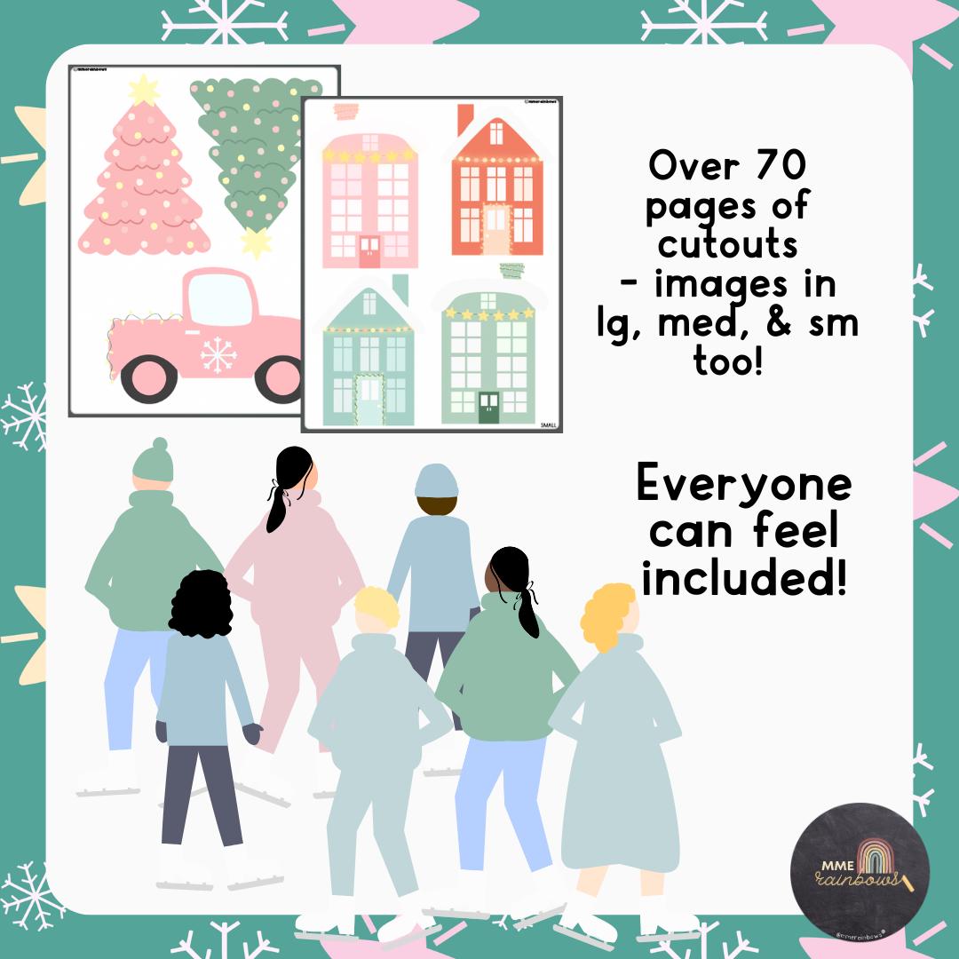 Winter Wonderland Bulletin Board | Class Decor | Editable Quotes | Eng ...