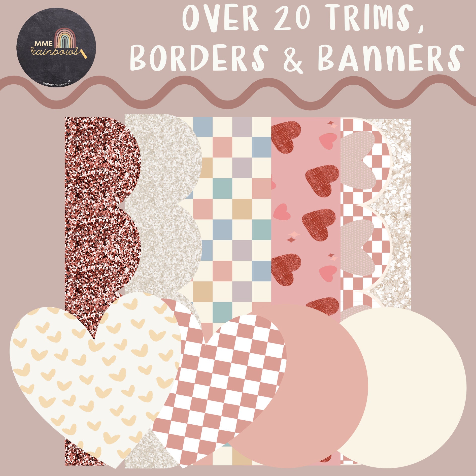 Valentine's Day Bulletin Board Kit Dino Love Theme With English, French ...