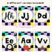 Classroom Alphabet Posters | Kaleidoscope Rainbow Theme | Editable - Etsy