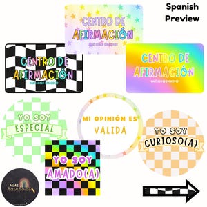 Affirmation Station | English, French & Spanish | Kaleidoscope ...