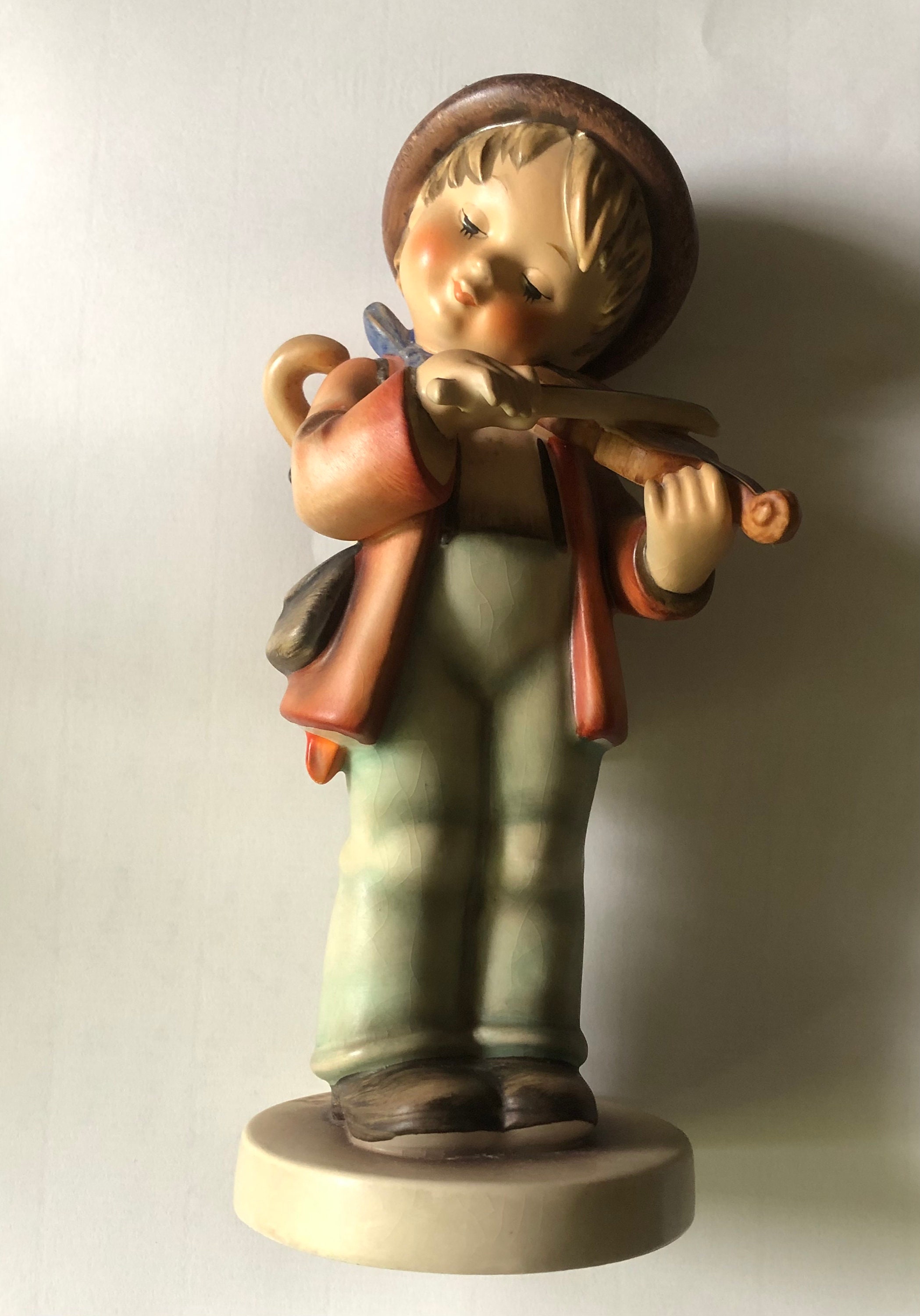 Hummel Figurine LITTLE FIDDLER Boy With a Violin #2/1 - Etsy