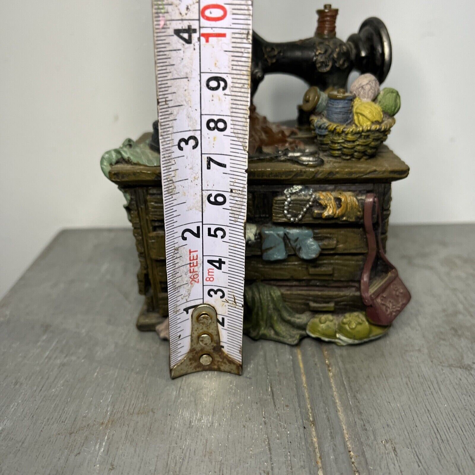 Sewing Machine Dresser Trinket Vintage Figurine Collectible - Etsy