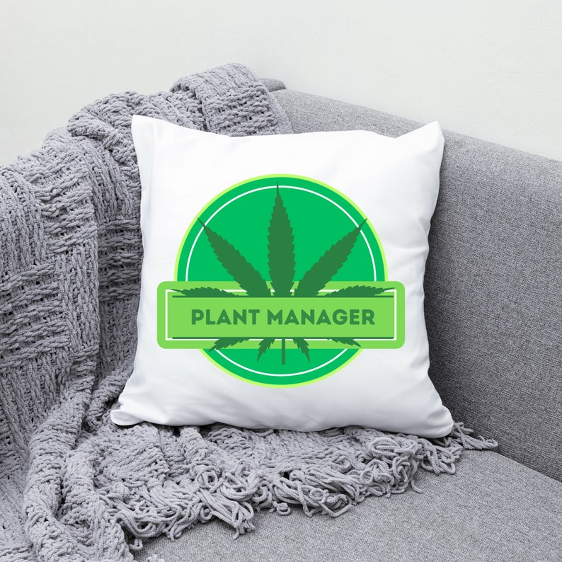 Cannabis Leaf SVG, Cute Weed Png, Plant Manager Marijuana Logo, Digital ...