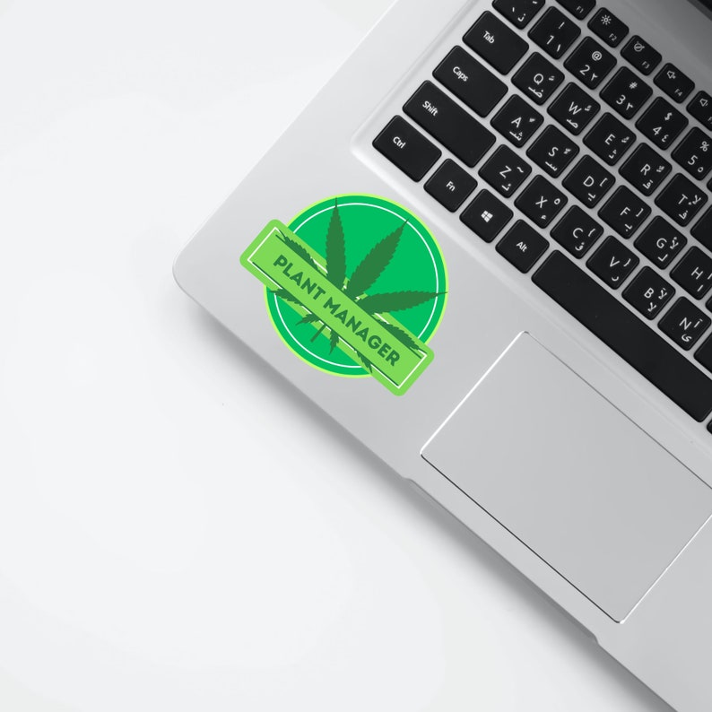 Cannabis Leaf SVG, Cute Weed Png, Plant Manager Marijuana Logo, Digital ...