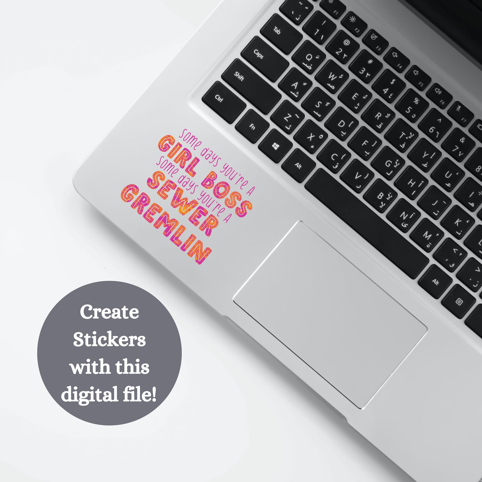 Girl Boss or Sewer Gremlin Svg, Funny Quote Svg, Printable Clip Art and ...