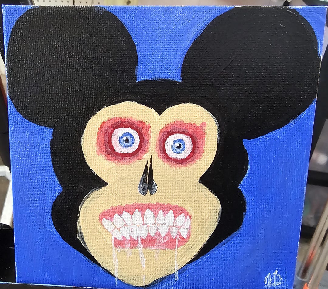 Mickey Mouse From Hell - Etsy