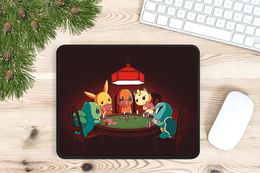 Pokemon Poker Table Mousepad, Gaming Mousepad, Christmas Birthday Gift ...