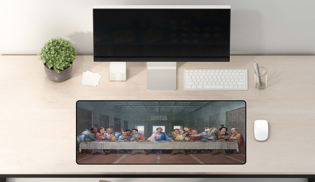 Dunder Mifflin the Office Last Supper Desk Mat X-large,nerd Gifts for ...