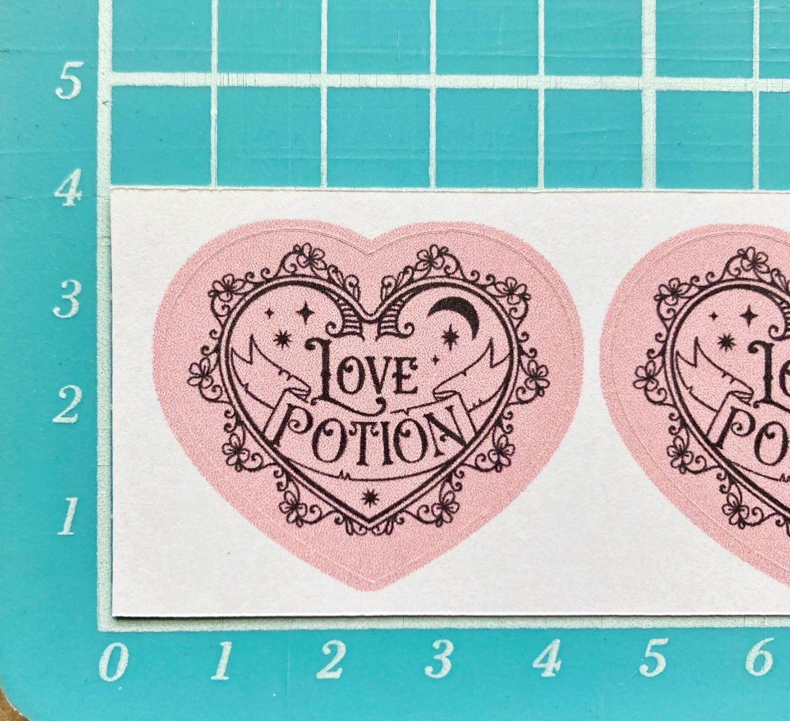 Love Potion Stickers Labels Self-adhesive Gothic Vintage Potion Bottle ...