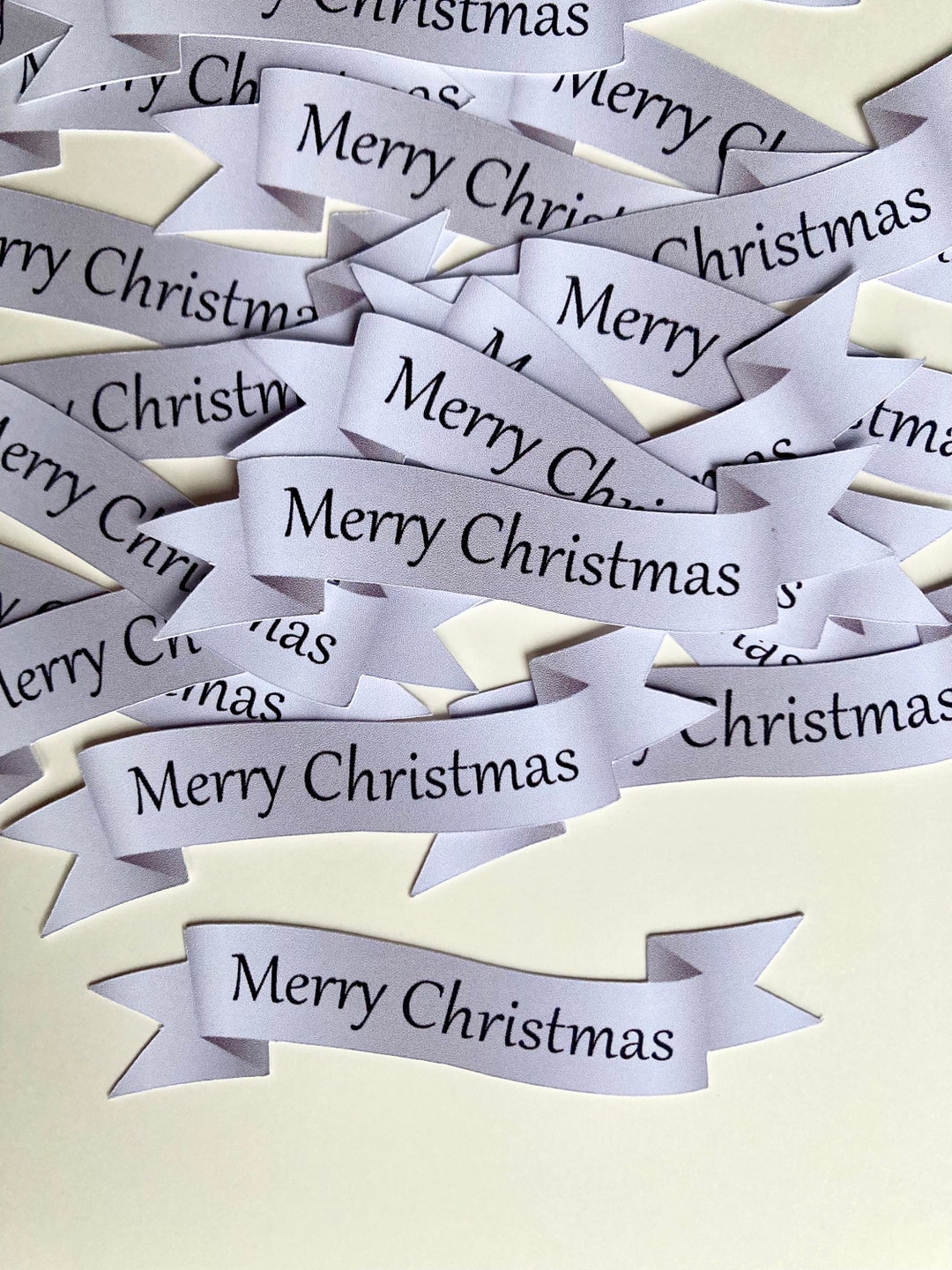 Merry Christmas Card Making Banners Sentiments Cardmaking Toppers ...