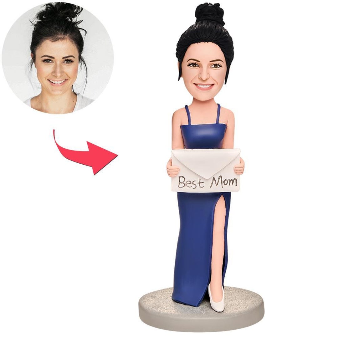 Engraved Fashion Figure Custom Mom Bobblehead - Etsy
