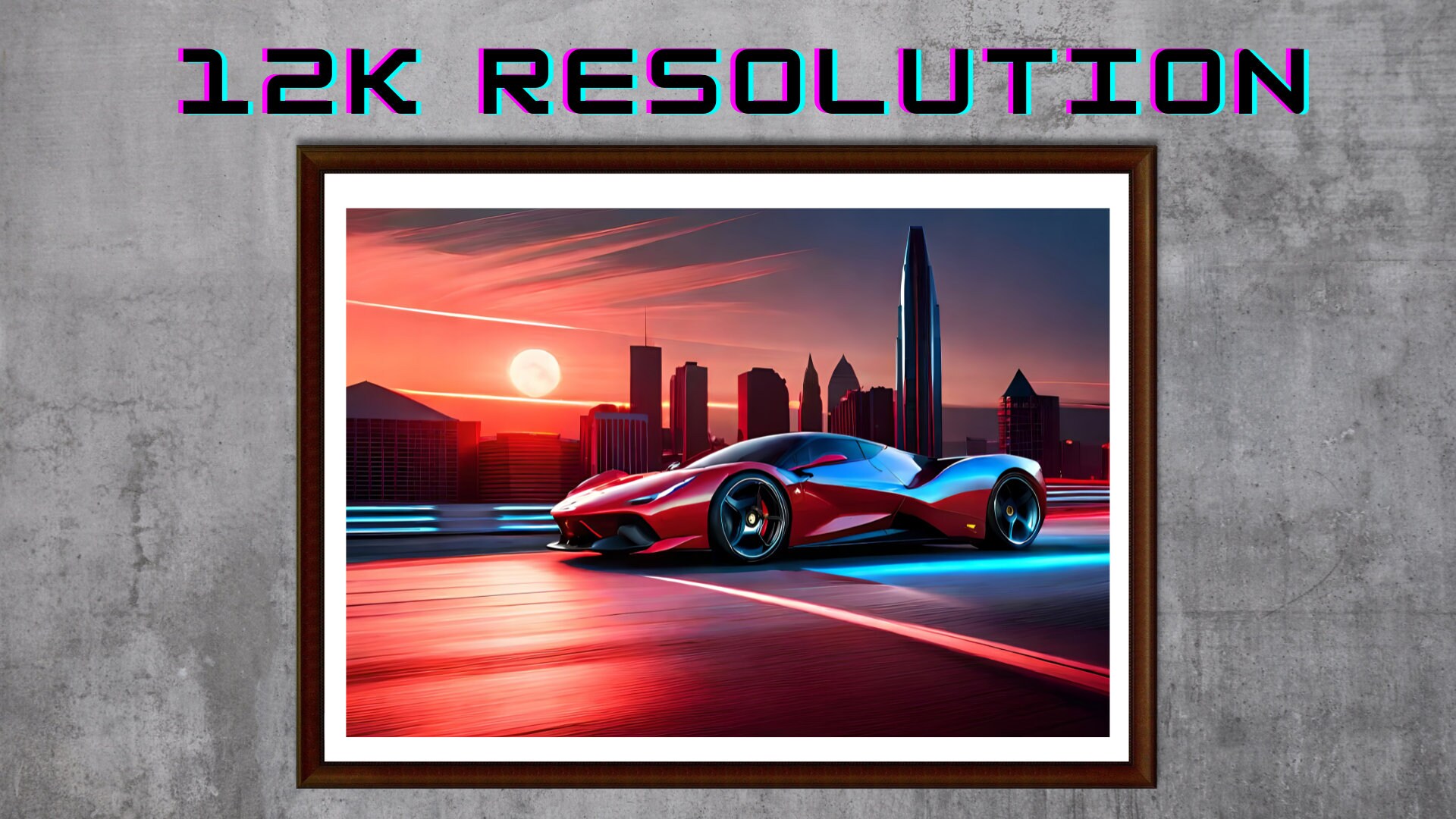 Ferrari SF90 Wall Art | Ferrari Poster | Ferrari Wall Art | 4k ...