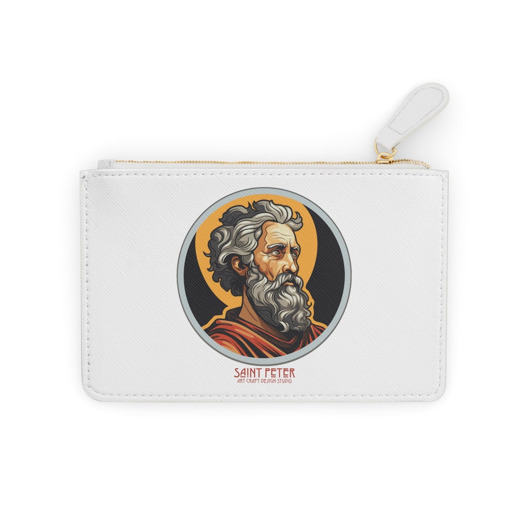 Saint Peter Mini Clutch Bag, Pencil Case 6.3 Inches Long and 4 Inches ...