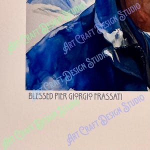 Pier Giorgio Frassati Art Print of Original Artwork, Available in ...