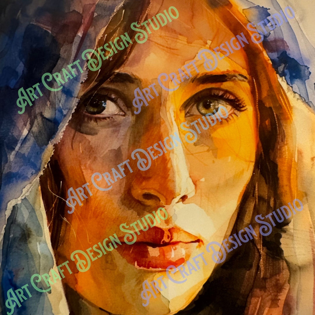 Watercolor Saint Mary Magdalene / Saint Mary of Magdala Art Print ...